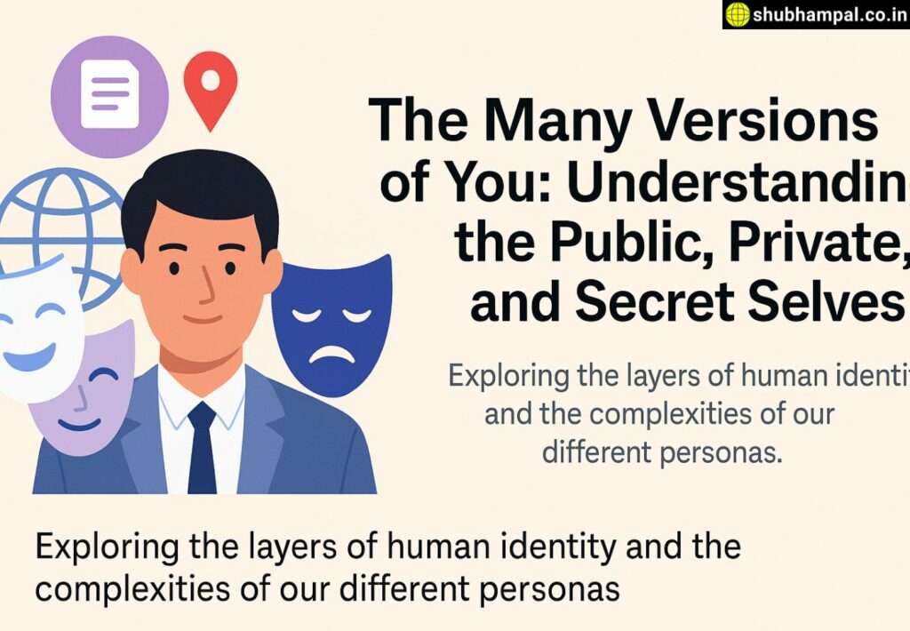 The Many Versions of You: Understanding the Public, Private, and Secret ...